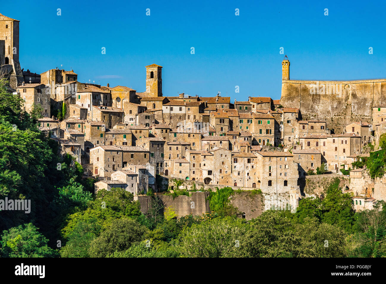 Sorano is a town in the province of Grosseto, southern Tuscany. It is ...