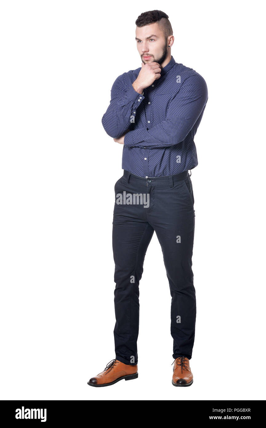 Portrait cool young guy Cut Out Stock Images & Pictures - Alamy