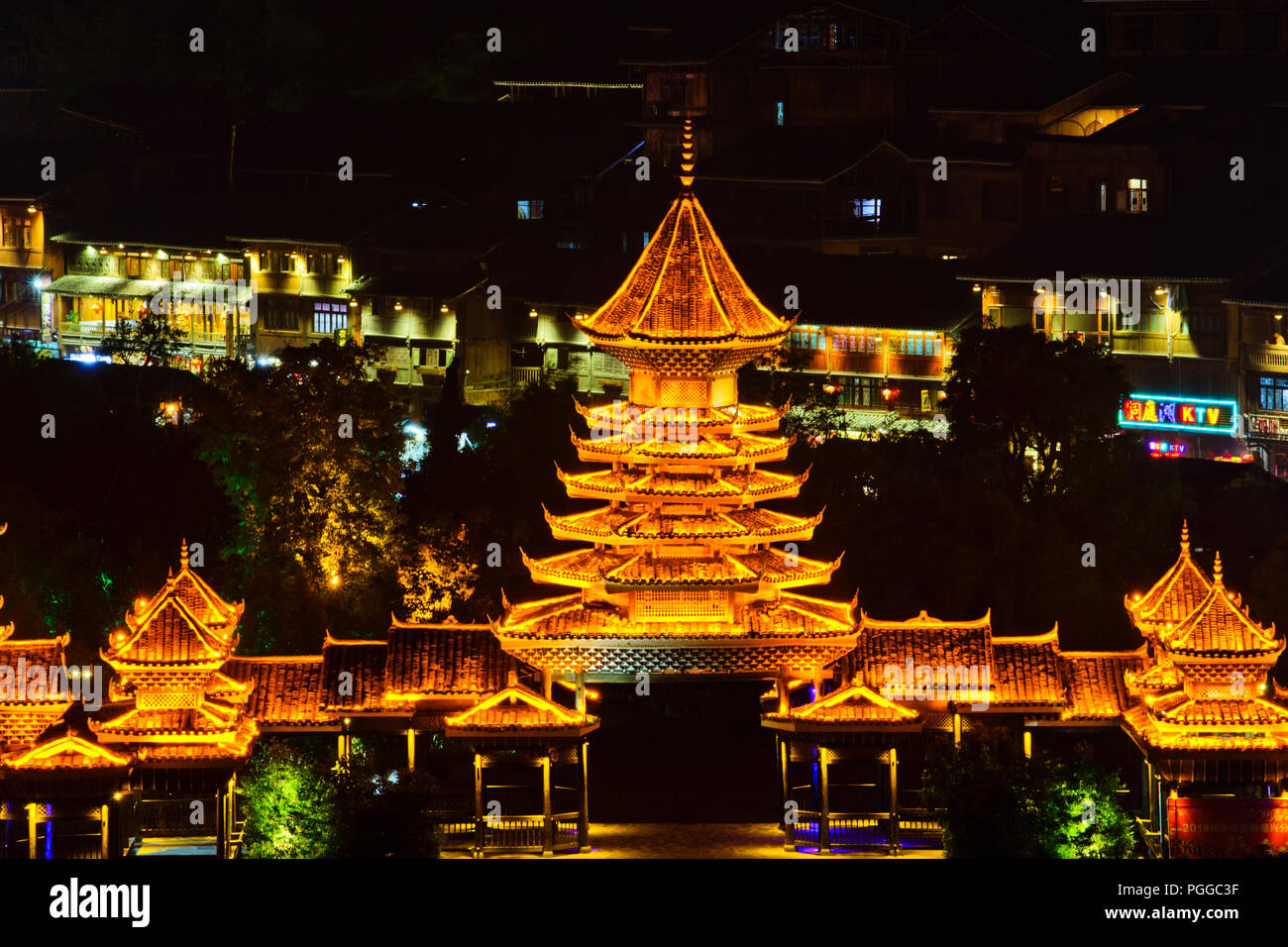 Zhaoxing Village,Guizhou Province,PRC,People's Republic of China,China ...
