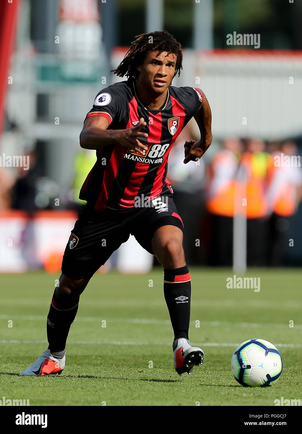 Bournemouths nathan ake premier league match vitality stadium hi-res ...