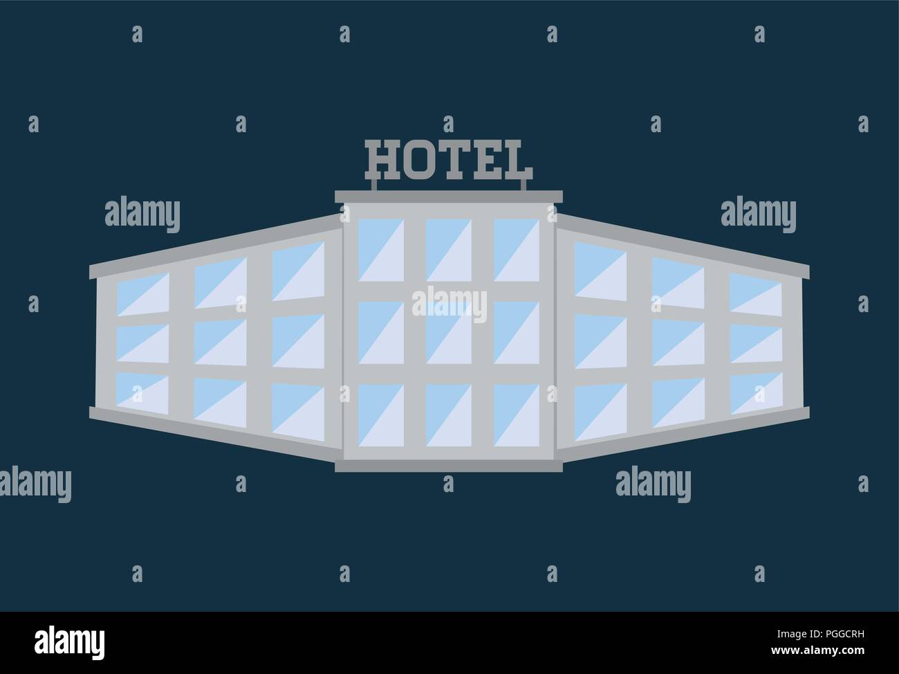 Office lobby windows Stock Vector Images - Alamy