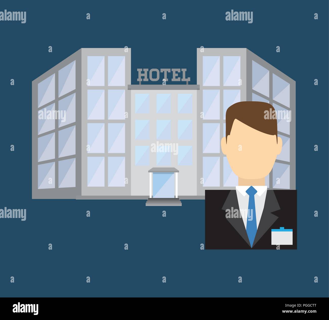 Office lobby windows Stock Vector Images - Alamy