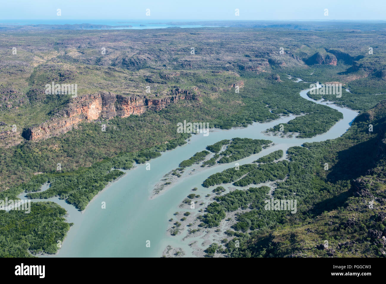 Australia, Western Australia, Kimberley, Hunter River Region. Mitchell ...