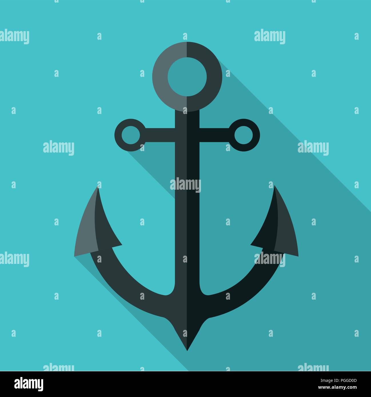 Anchor icon graphic design, vector illustration eps 10 Stock Vector ...