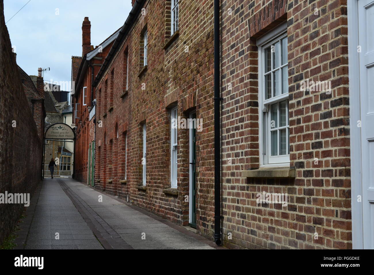 Old red brick houses hi-res stock photography and images - Alamy