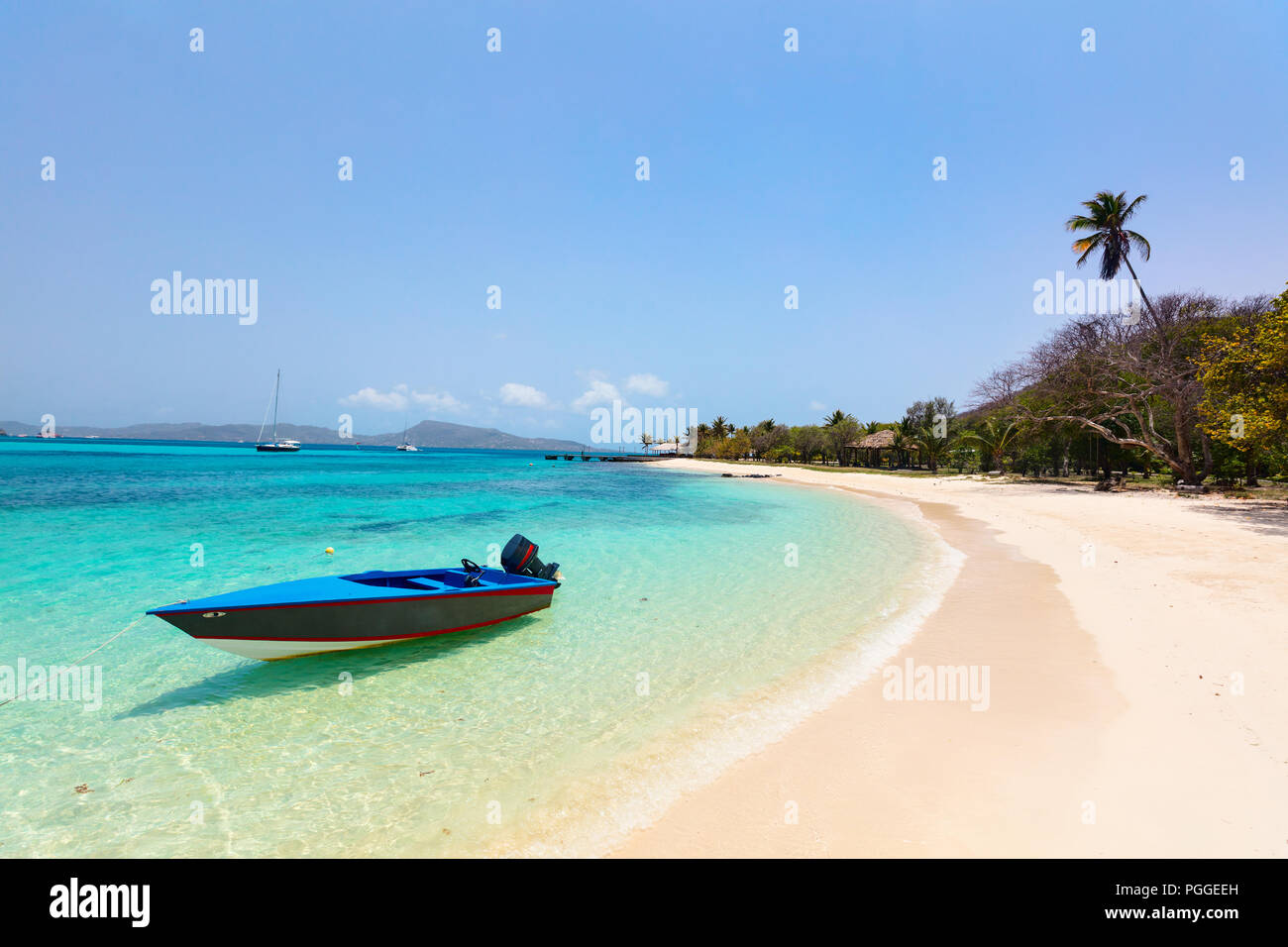Blue lagoon bay st vincent hi-res stock photography and images - Alamy