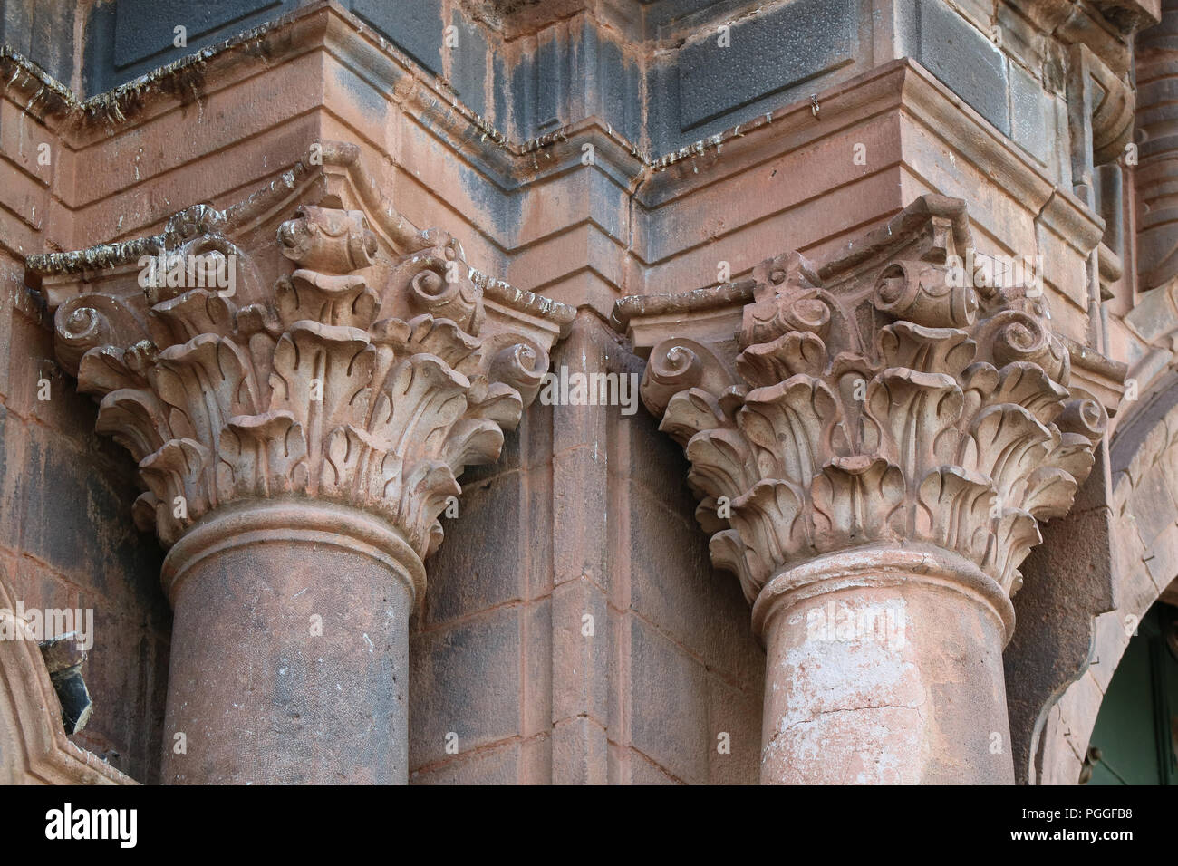 Gorgeous Column Ornament of Cathedral Basilica of the Assumption of the ...