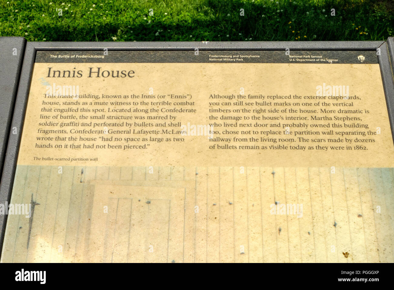 Innis House, Fredericksburg & Spotsylvania National Military Park ...