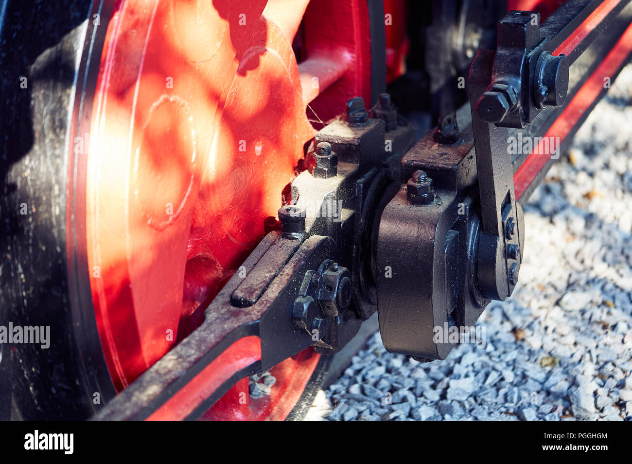 Steam locomotive brakes hi-res stock photography and images - Alamy
