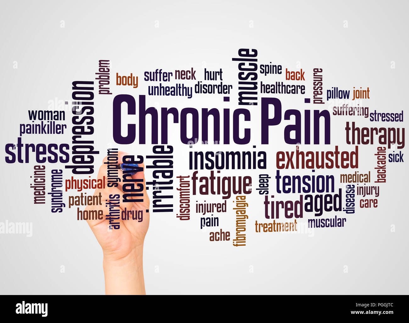 Back Pain Word Cloud Concept Stock Photos & Back Pain Word Cloud ...