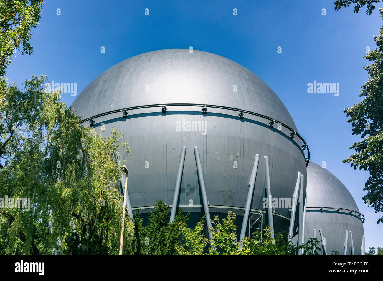 Spherical tank hi-res stock photography and images - Alamy