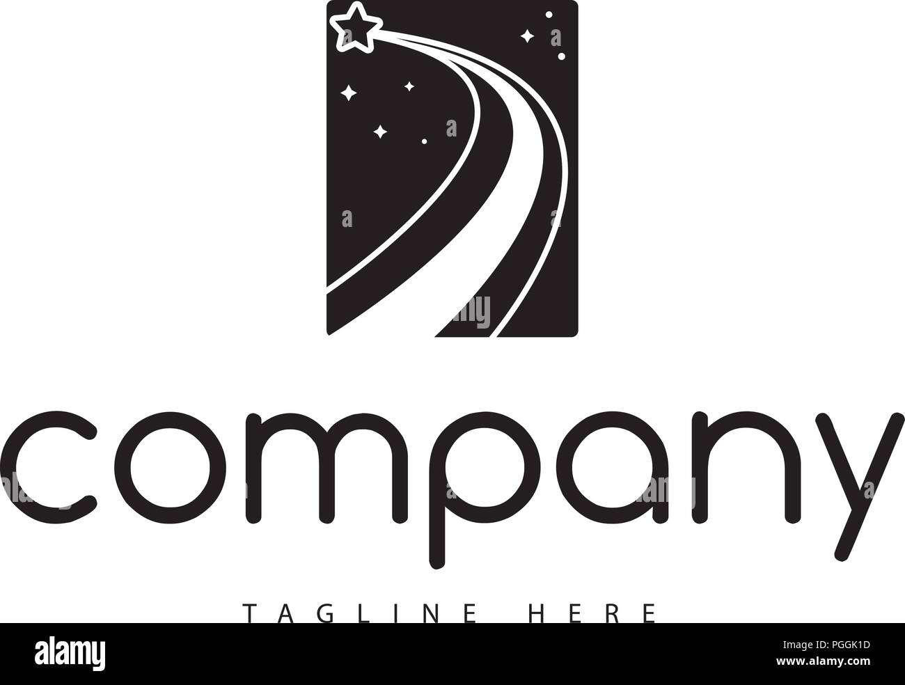 Company logo star logo hi-res stock photography and images - Alamy