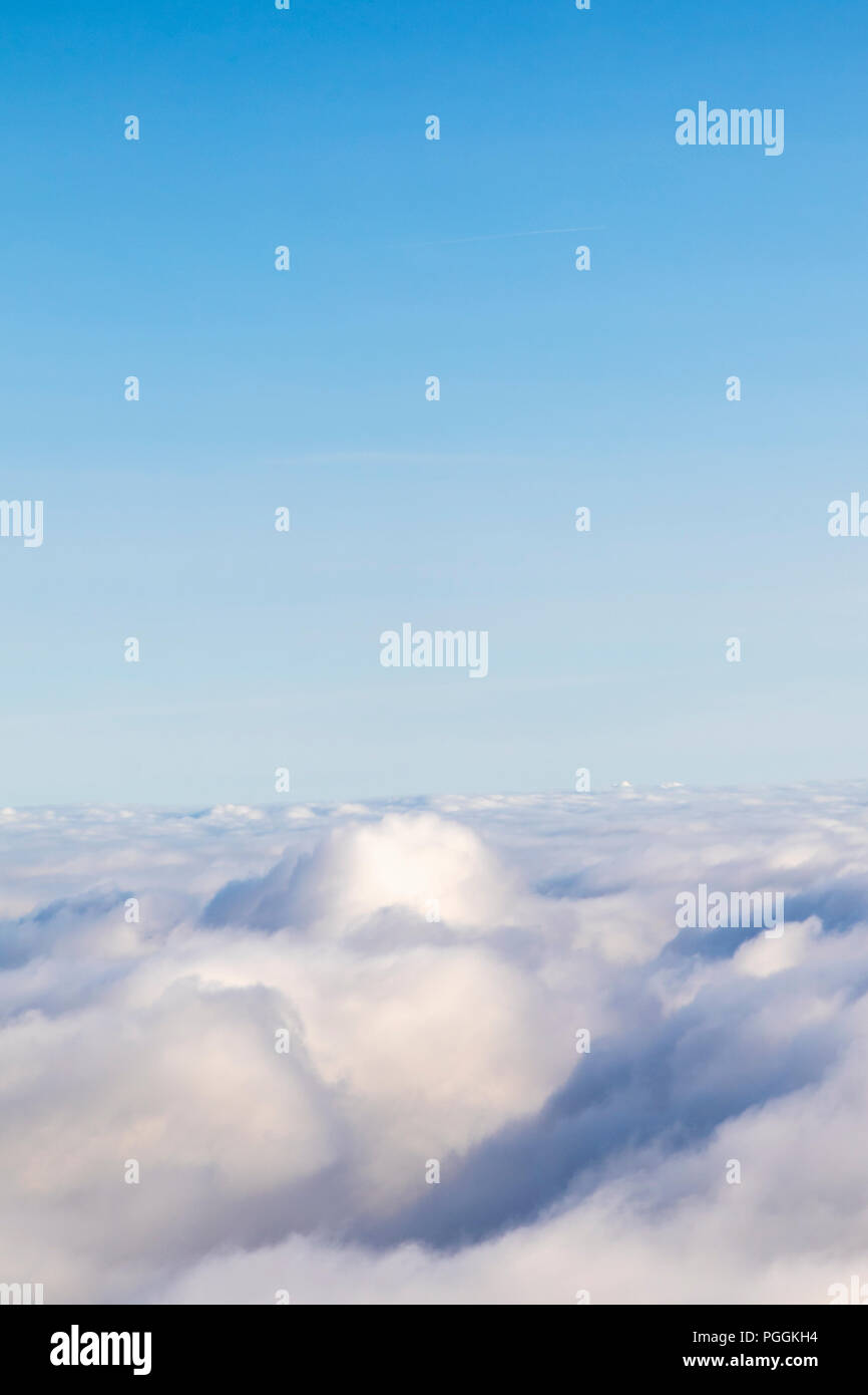 Aerial view beautiful clouds formation hi-res stock photography and ...