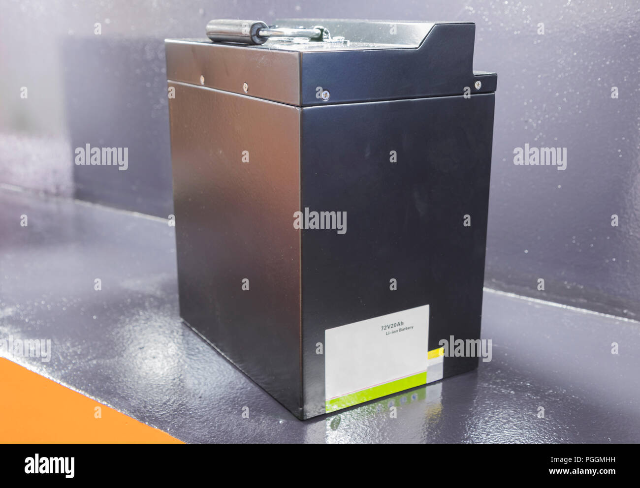 Close up industrial battery . shown in shelf Stock Photo - Alamy