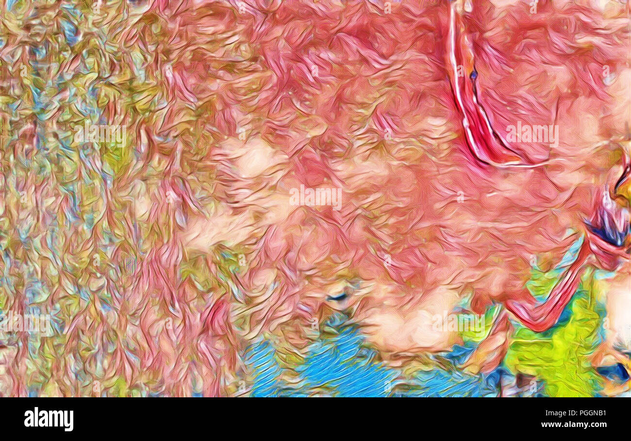 Abstraction painted in oil. Colorful texture background. Multicolored ...