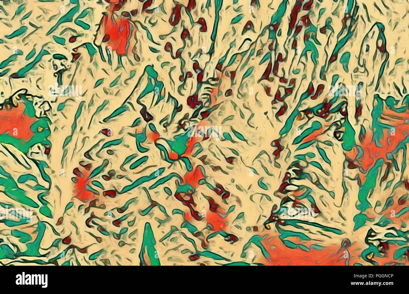 Abstraction painted in oil. Colorful texture background. Multicolored ...