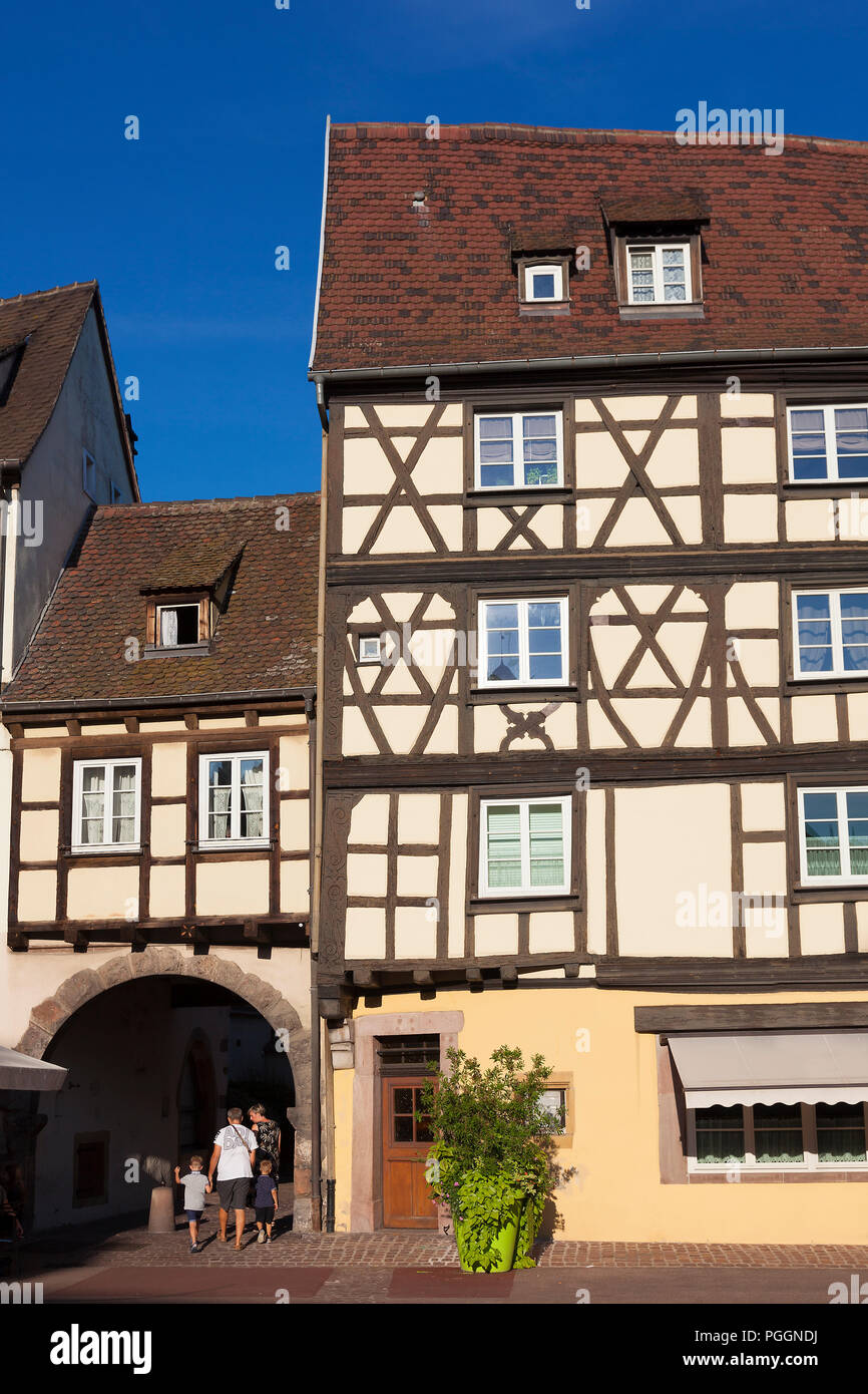 Architecture of Colmar, Haut-Rhin, Grand Est, France Stock Photo - Alamy