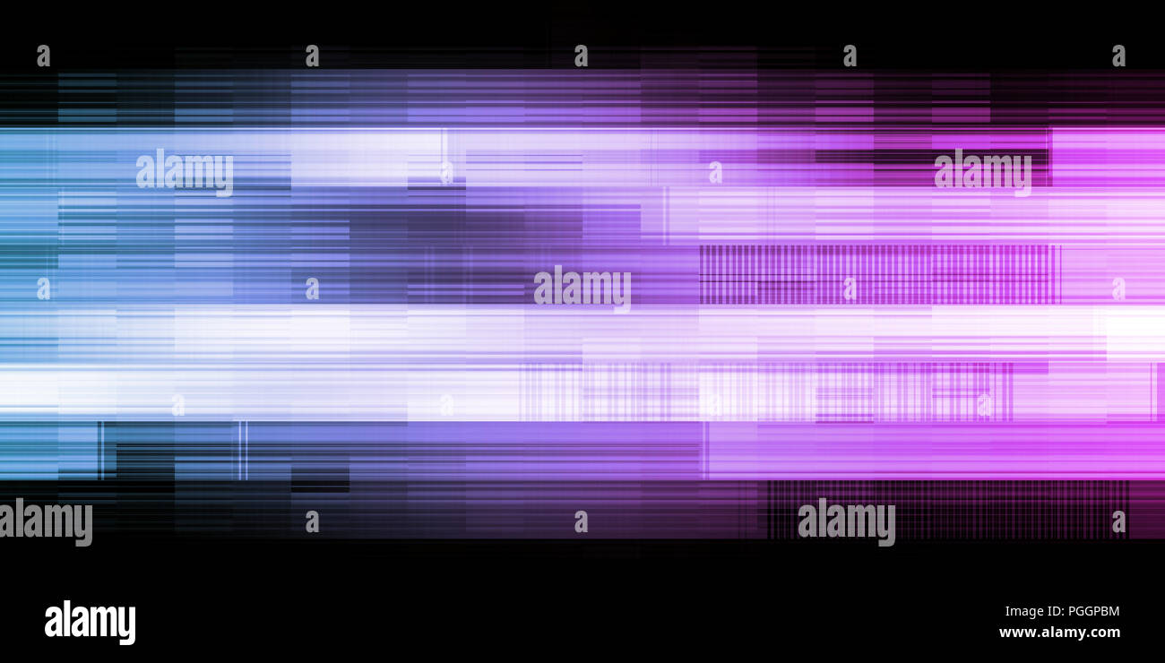 Science Technology Data as a Abstract Art Stock Photo - Alamy