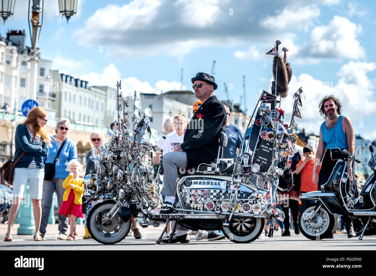 Brighton mod weekender hi-res stock photography and images - Alamy