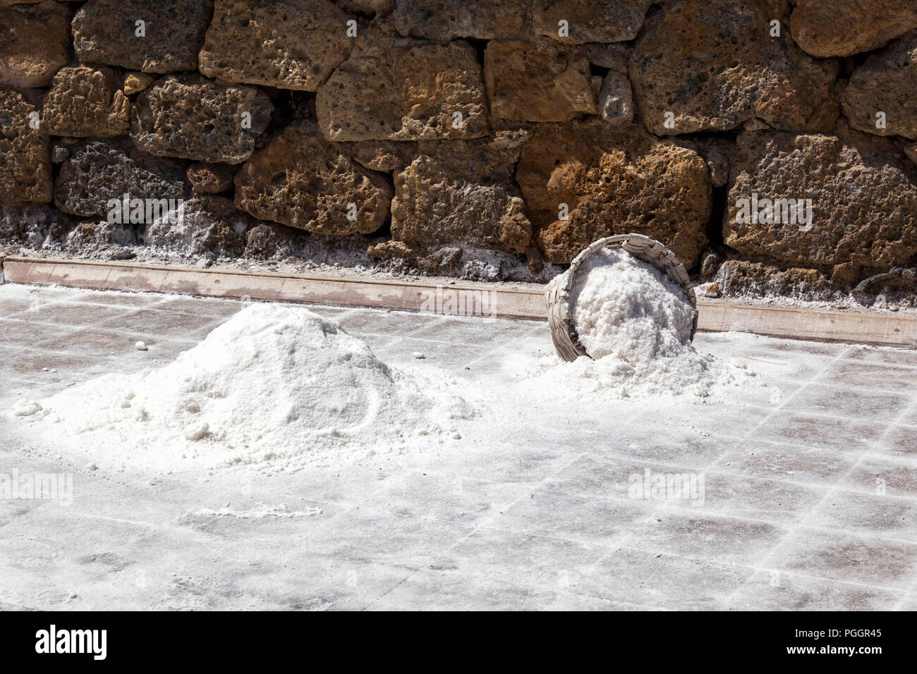 Ancient salt pans in Añana, Basque Country, Spain Stock Photo - Alamy