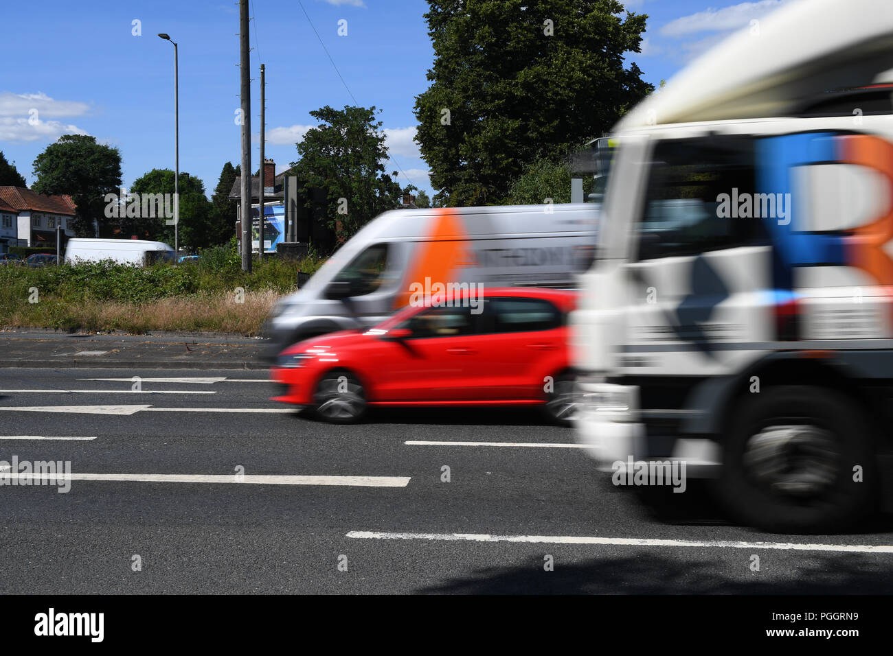 Car van truck lorry hi-res stock photography and images - Alamy