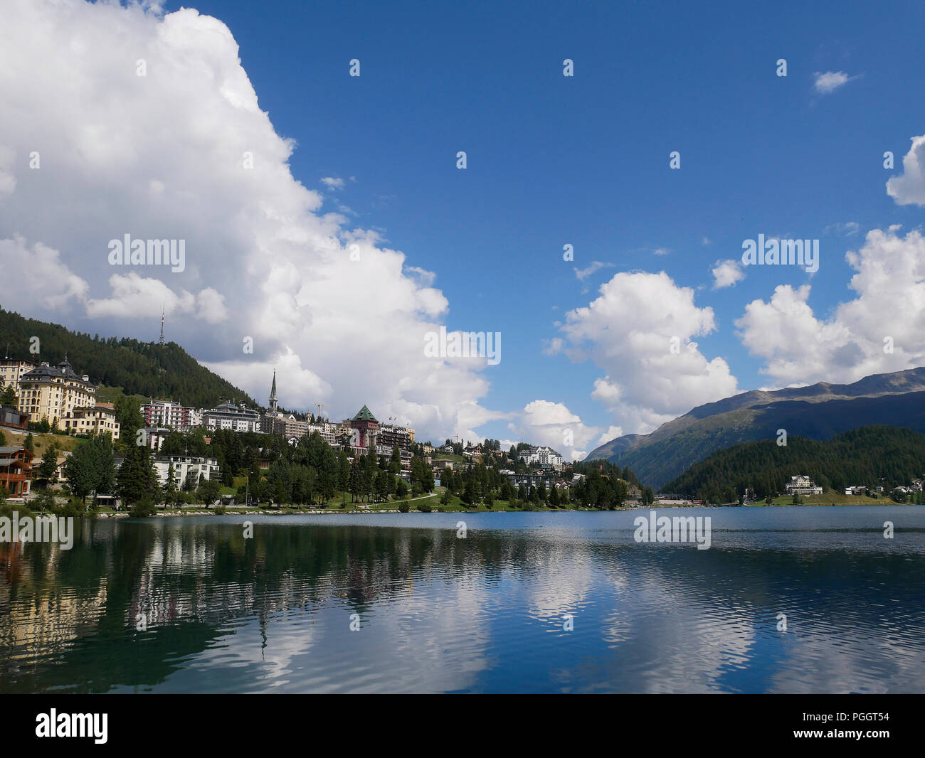 Saint moritz famous hi-res stock photography and images - Alamy