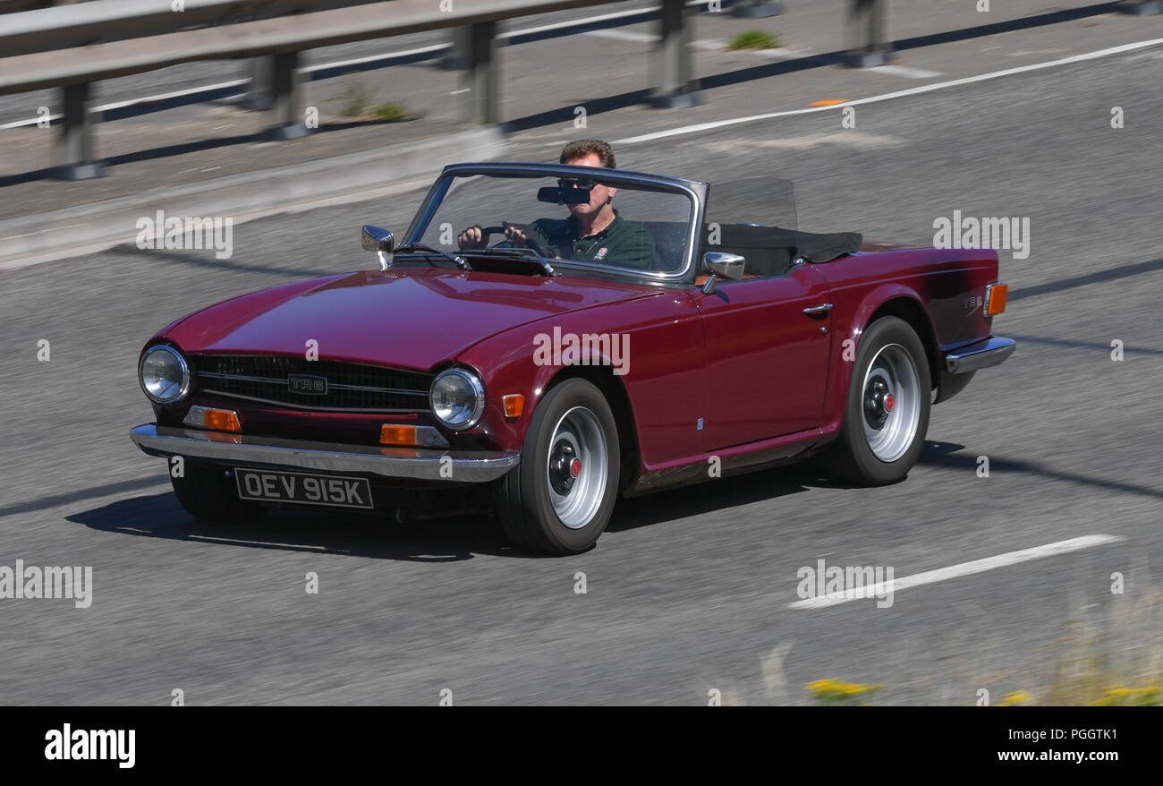 Triumph tr6 hi-res stock photography and images - Alamy
