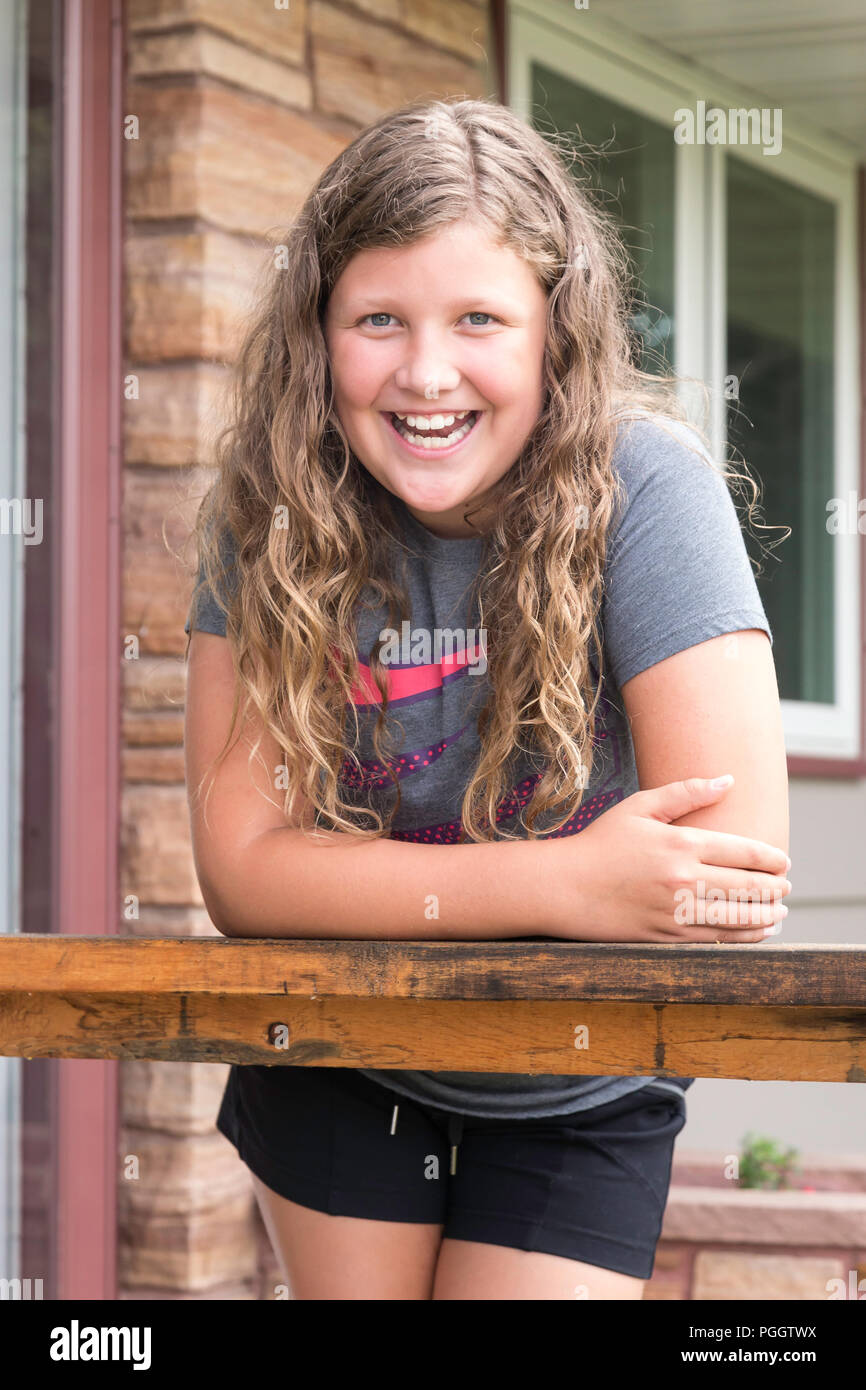 10 years girl pretty hi-res stock photography and images - Alamy