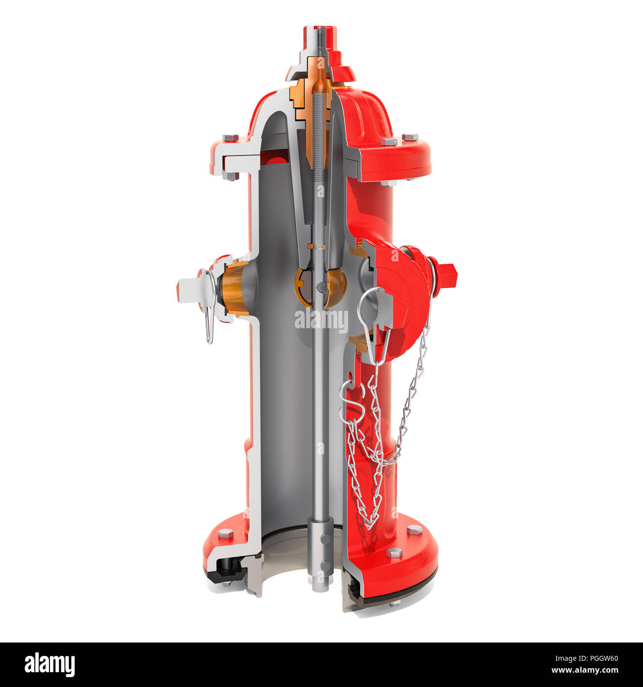 Cross section fire hydrant hi-res stock photography and images - Alamy