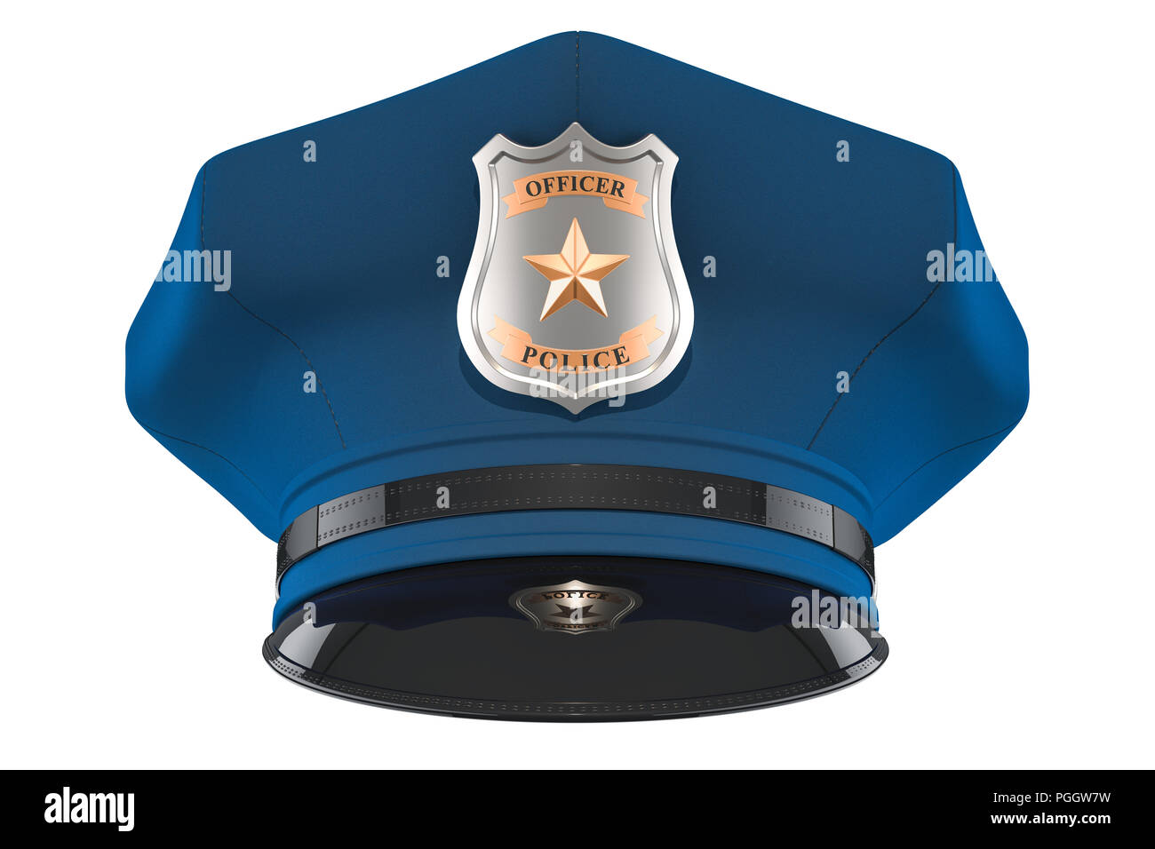 Police hat cut out hi-res stock photography and images - Alamy