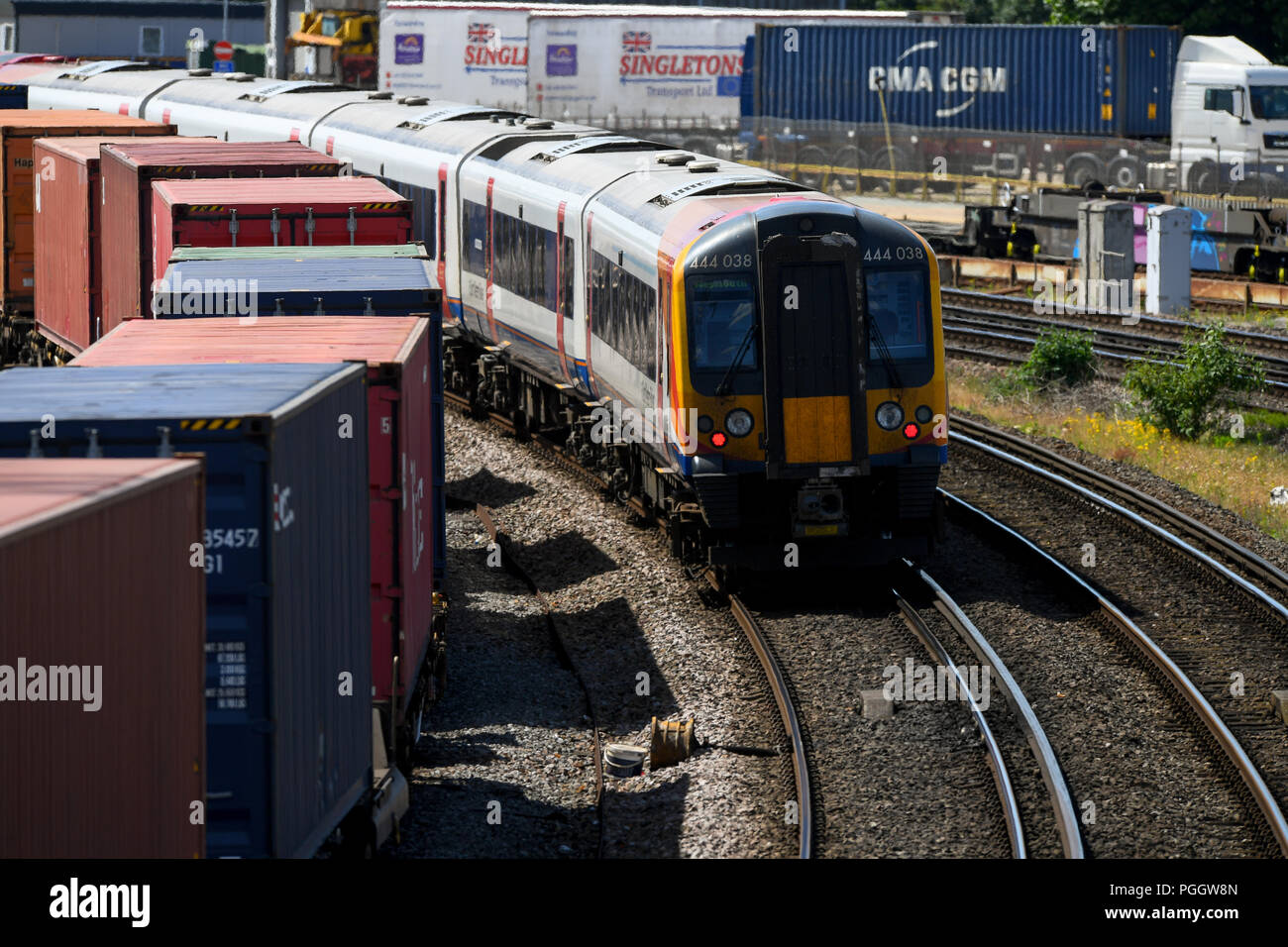 South western railway train hi-res stock photography and images - Alamy