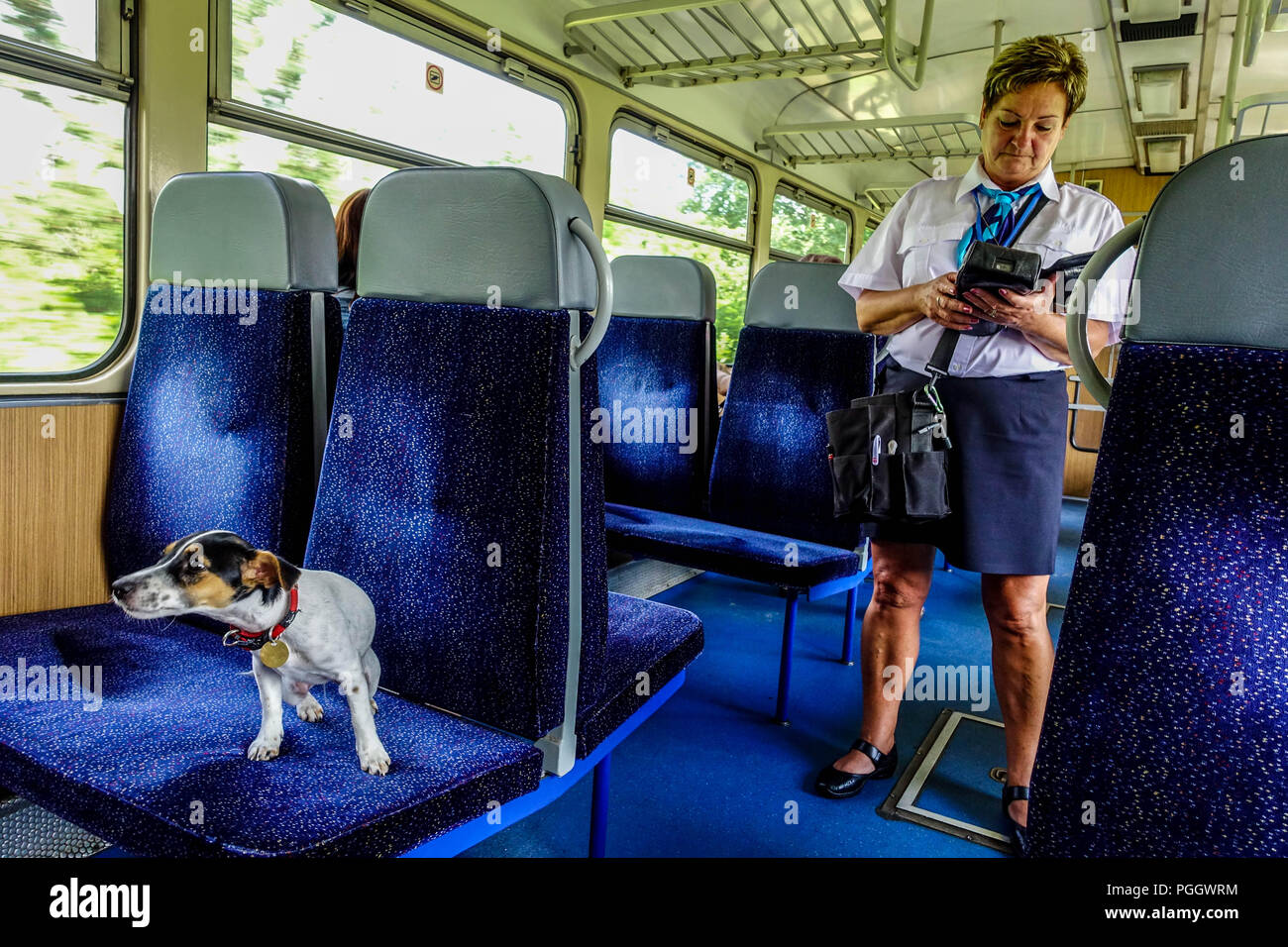 Woman conductor hi-res stock photography and images - Alamy