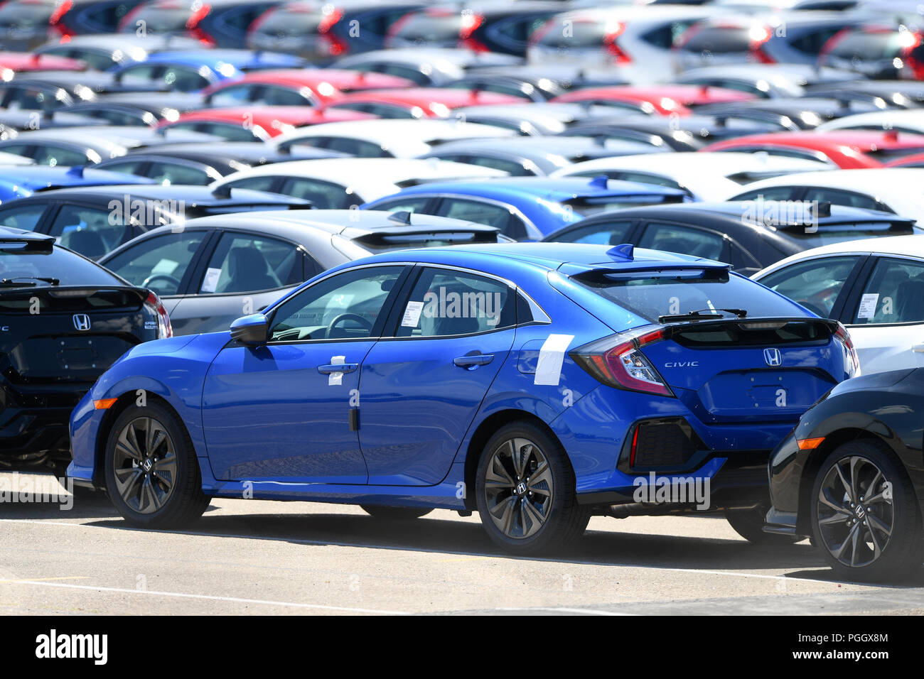 Honda production line hi-res stock photography and images - Alamy