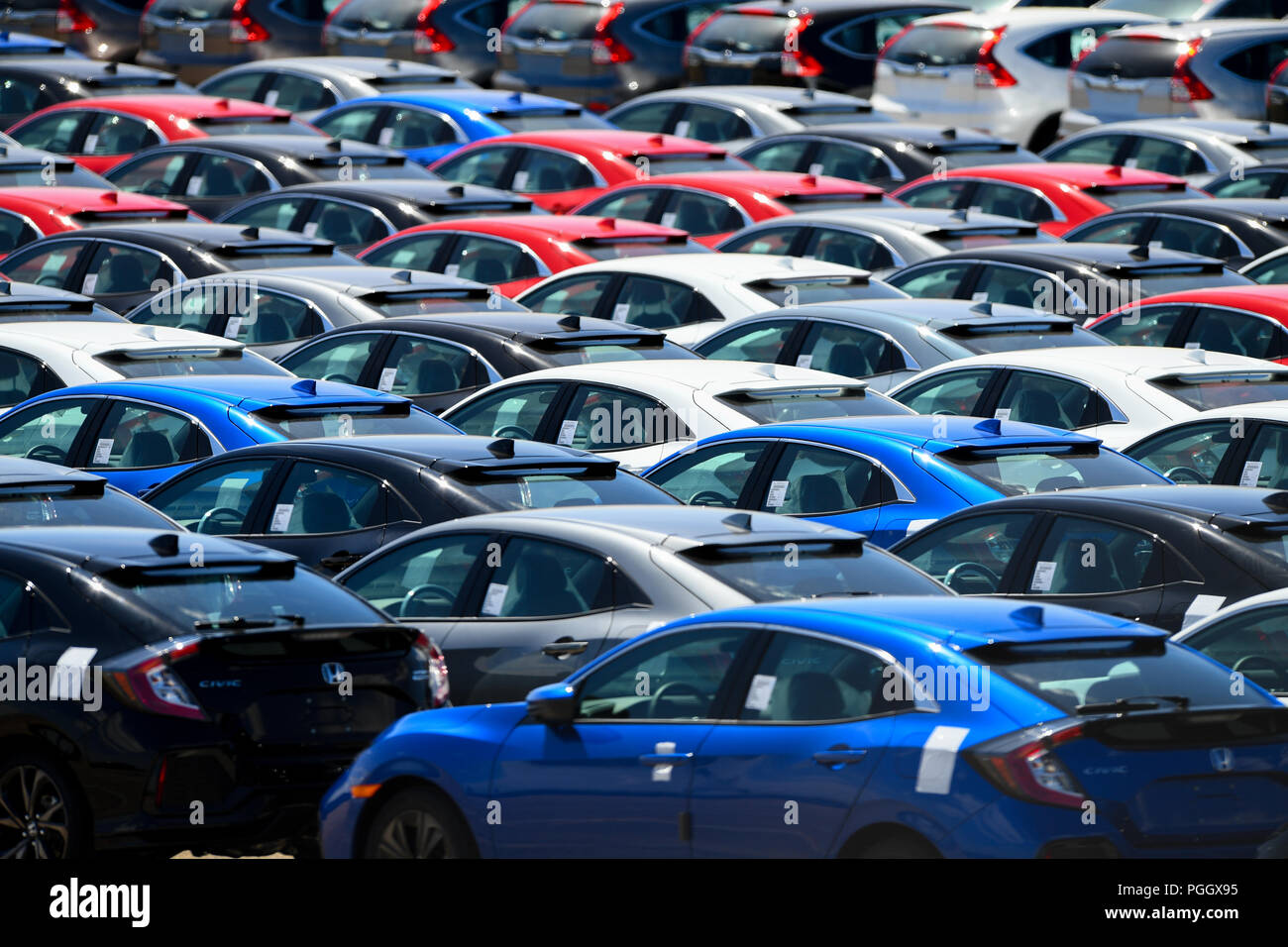 Honda production line hi-res stock photography and images - Alamy