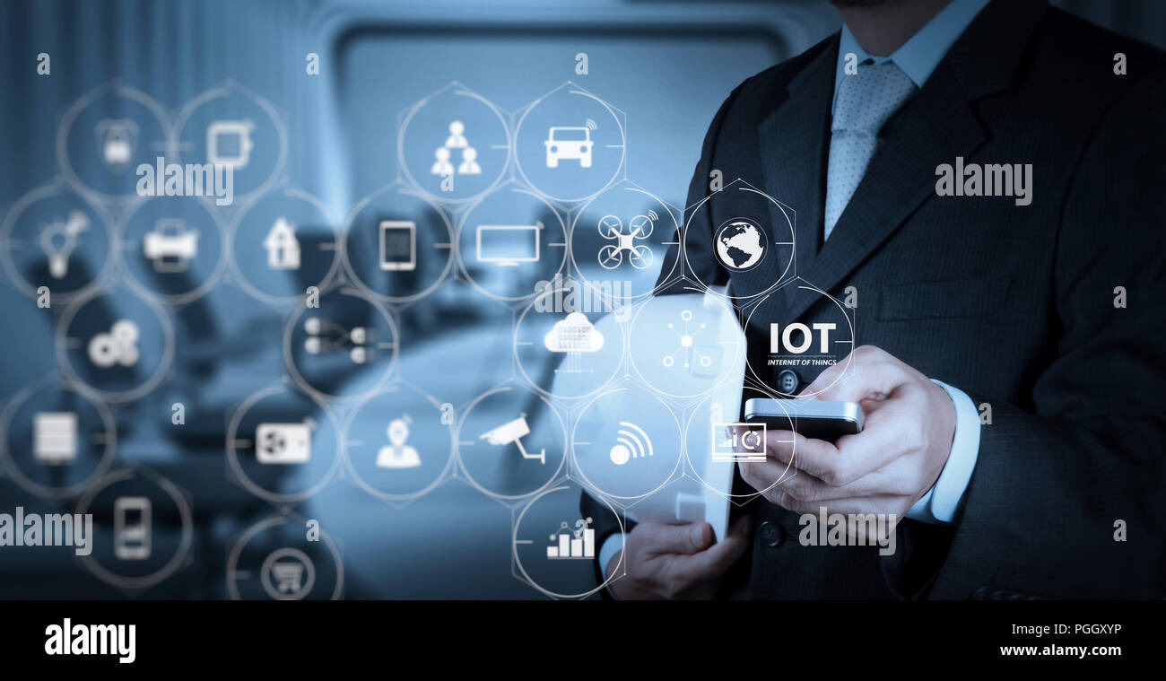 Internet of Things (IOT) technology with AR (Augmented Reality) on VR ...