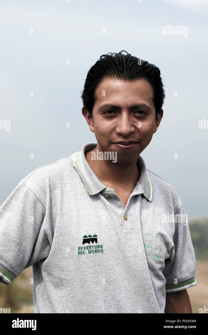 Guatemala young man smiling hi-res stock photography and images - Alamy