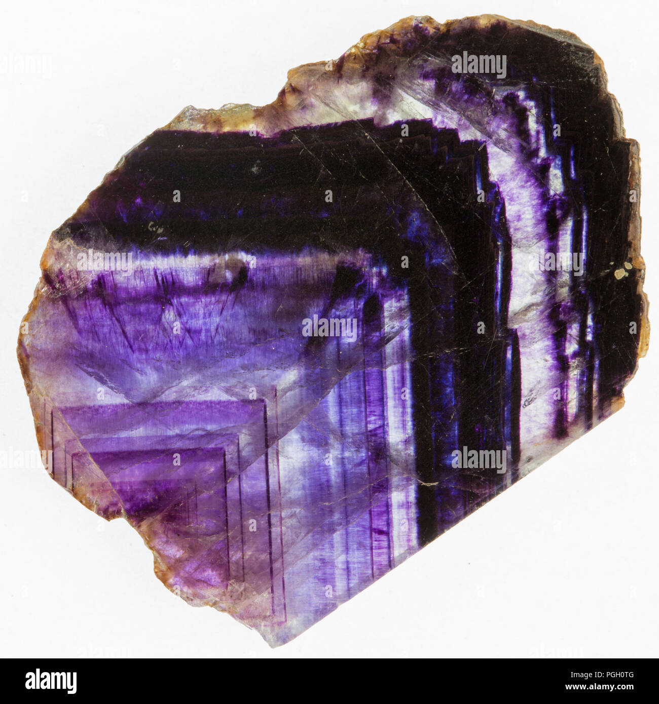 Blue john semi precious mineral hi-res stock photography and images - Alamy