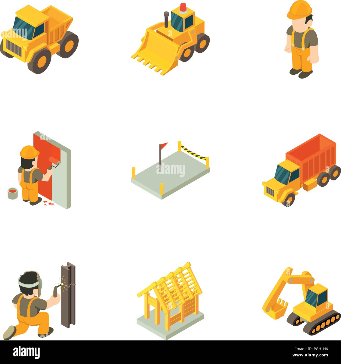 Working class district Stock Vector Images - Alamy