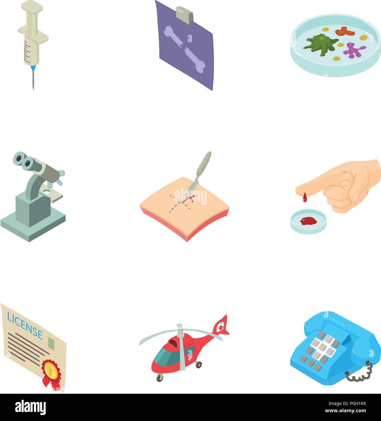 Helicopter saving man Stock Vector Images - Alamy