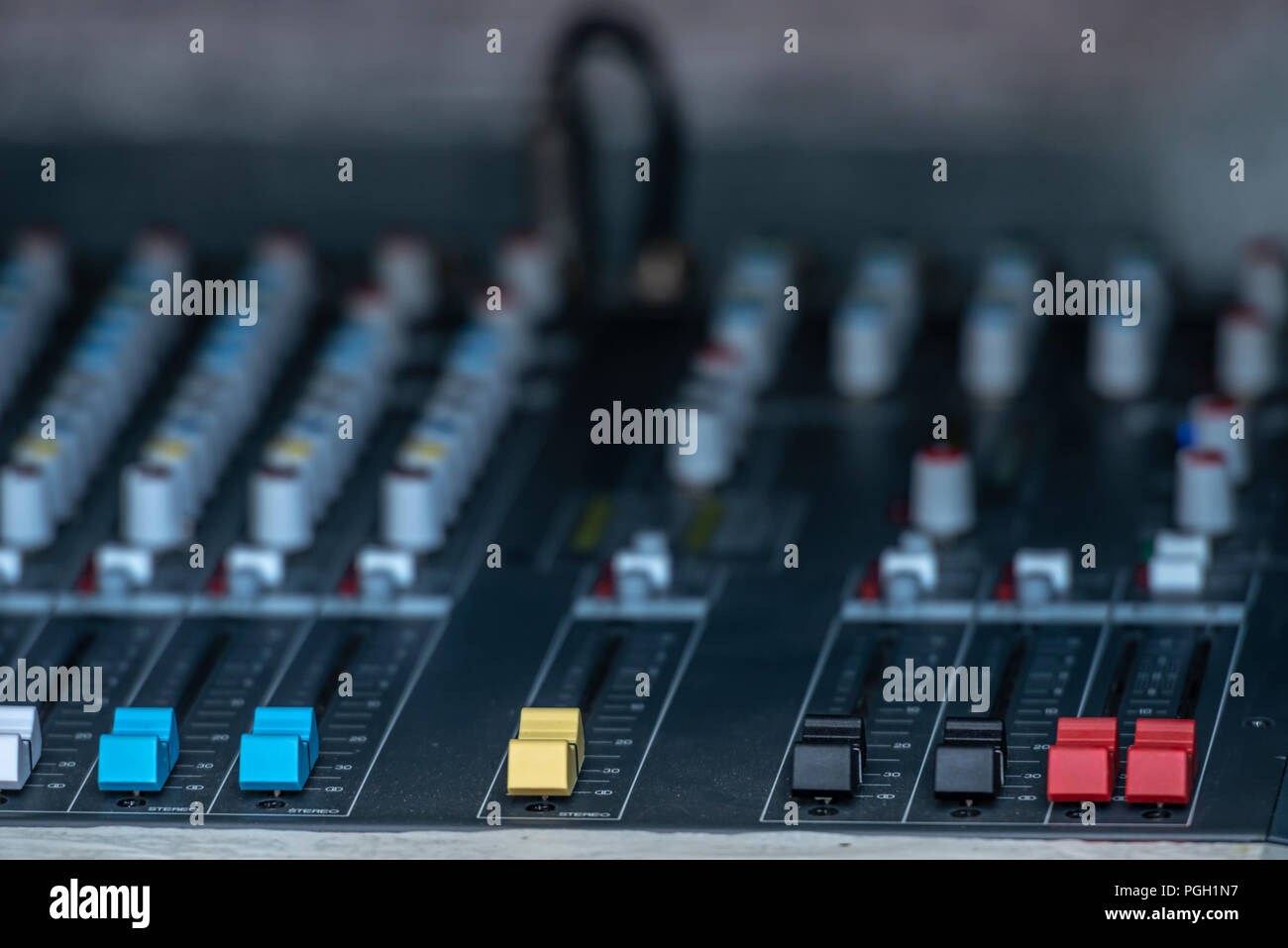 Video and Sound Mixer Switcher Stock Photo - Alamy
