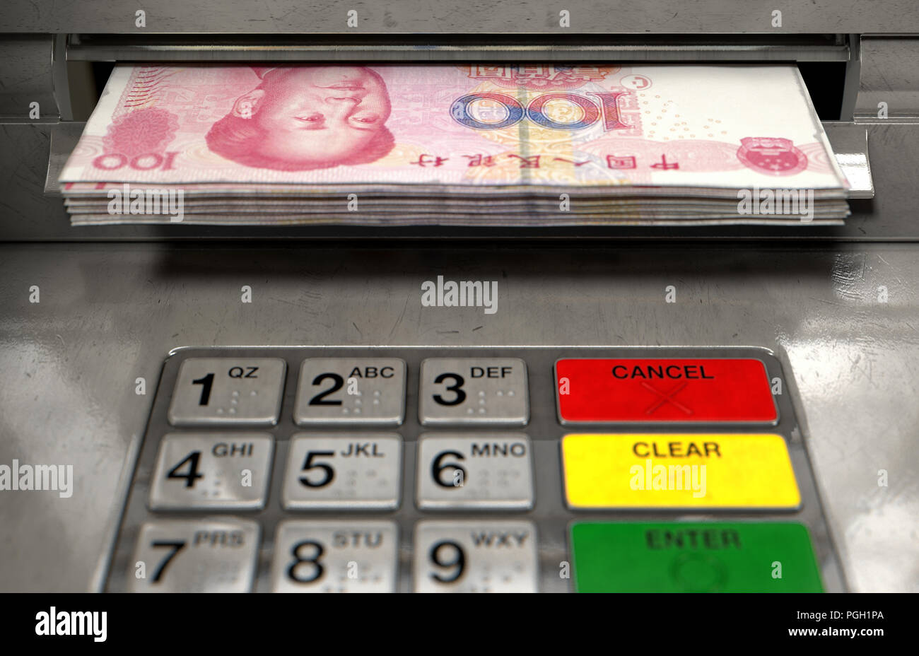 Wad of cash china hi-res stock photography and images - Alamy