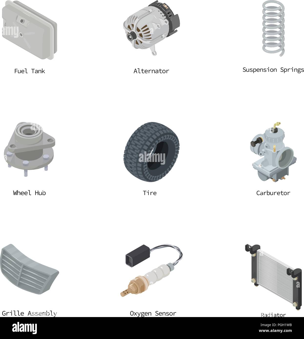 Key component Stock Vector Images - Alamy