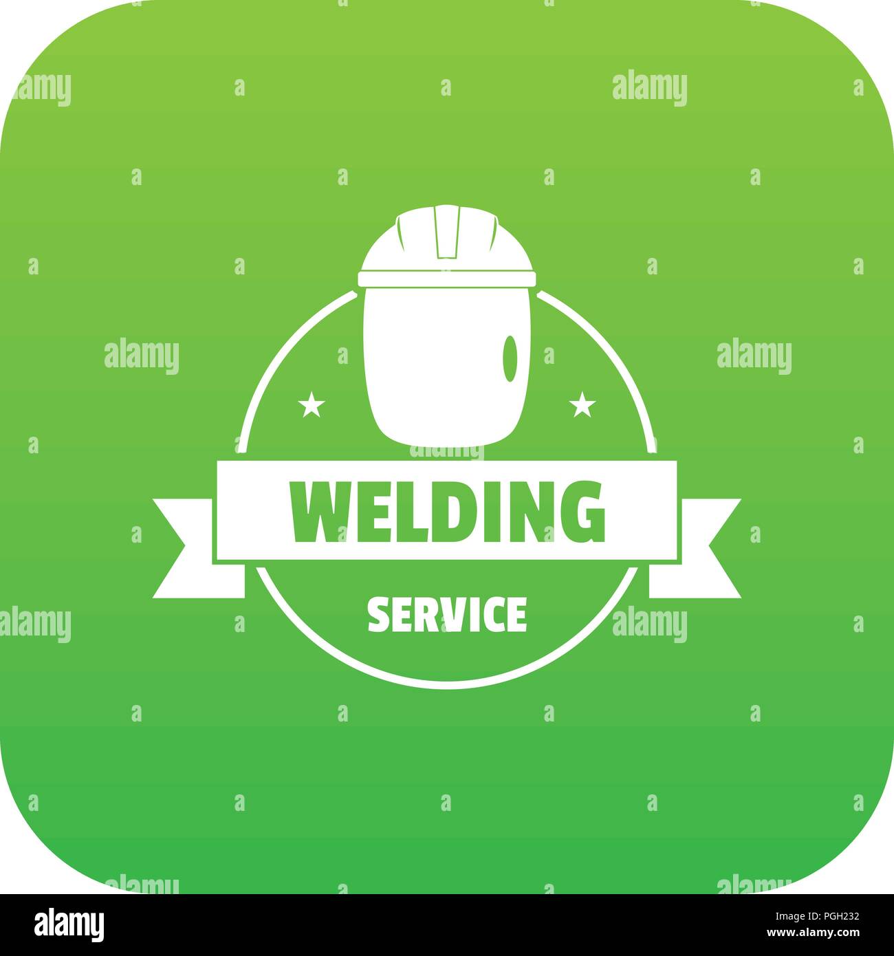 Welding man icon simple Stock Vector Images - Alamy