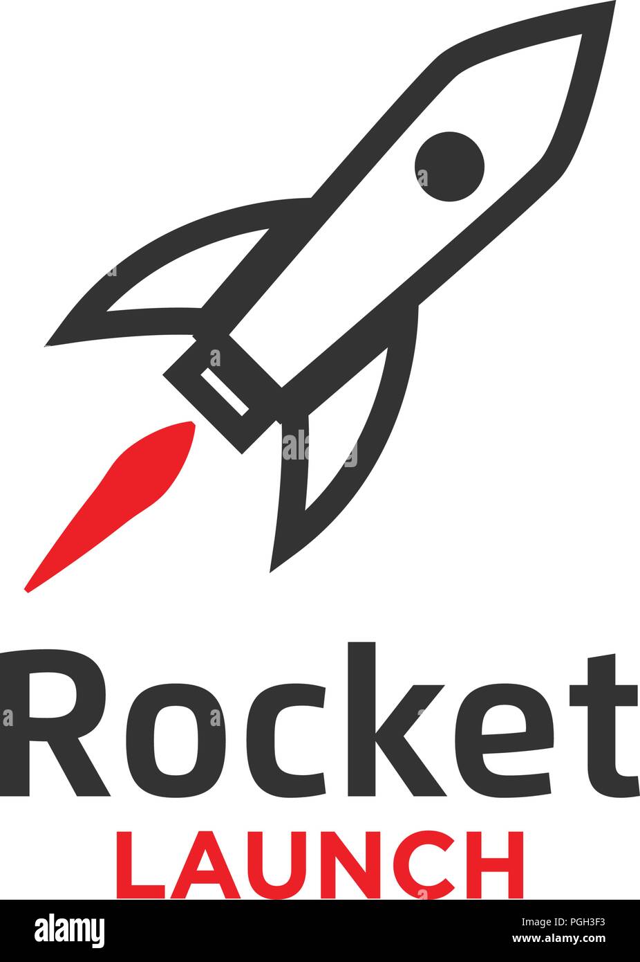 Rocket launch vehicle Stock Vector Images - Alamy