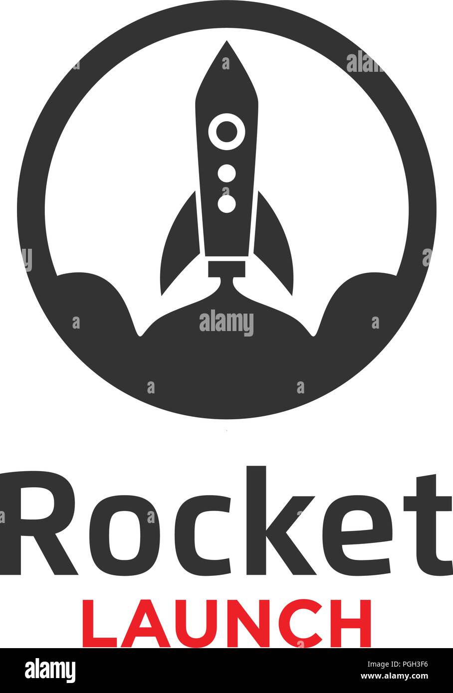 Futuristic rocket launch Stock Vector Images - Alamy
