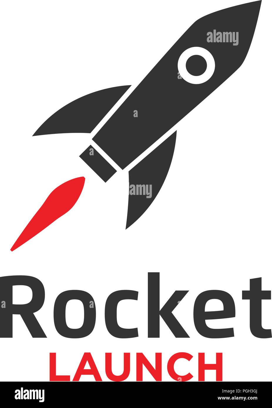 Illustration of rocket launch logo design template Stock Vector Image ... Illustration of rocket launch logo design template Stock Vector Image ...