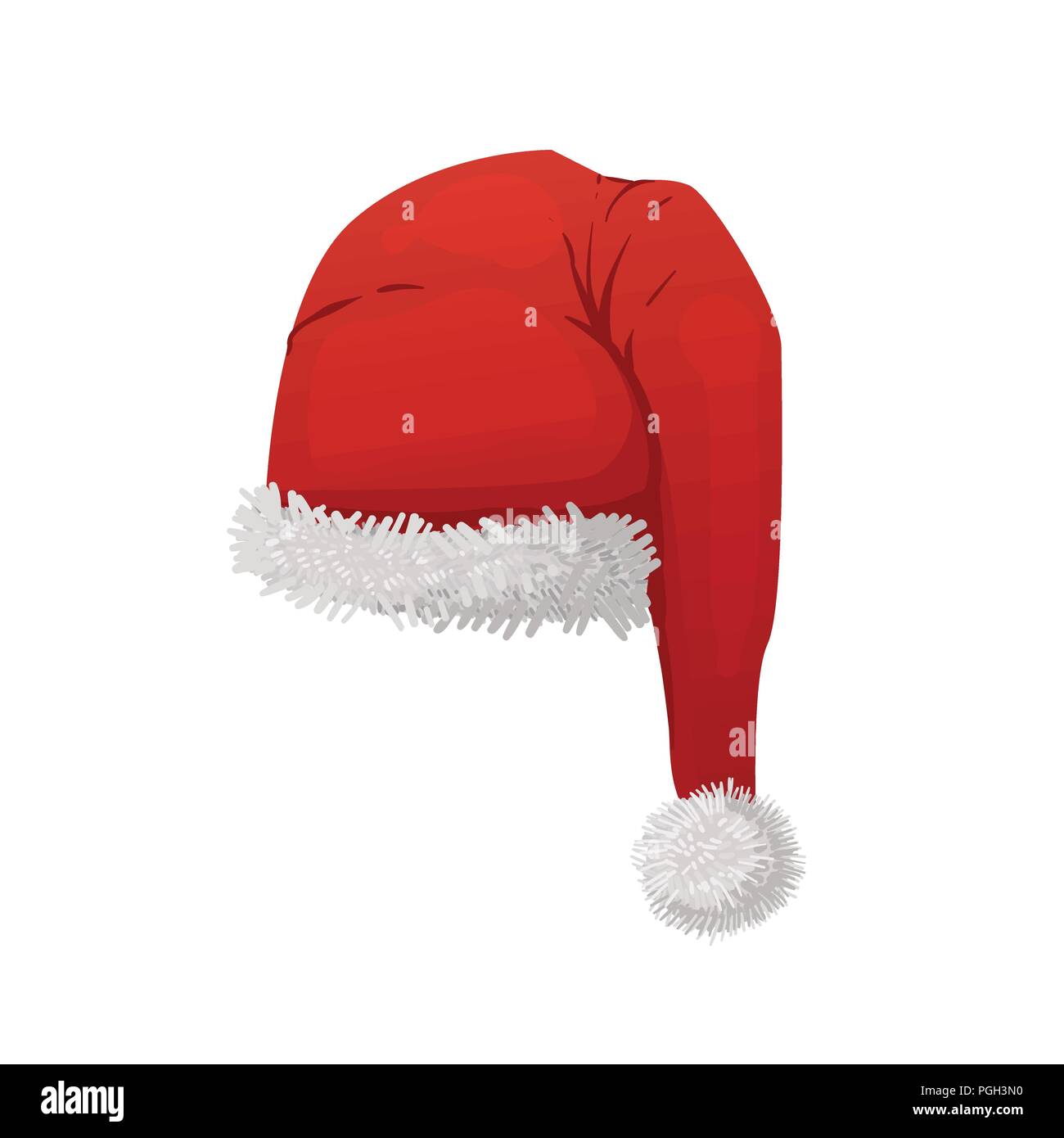 santa hat vector Stock Vector Image & Art - Alamy
