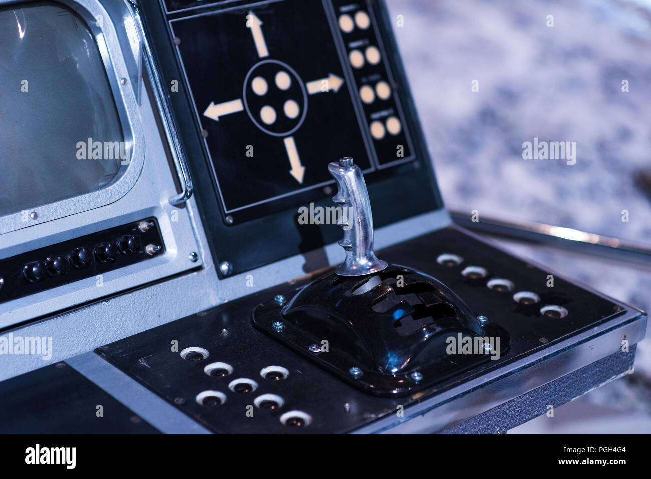 Space rocket lauch Control Center s one of two launch control and ...