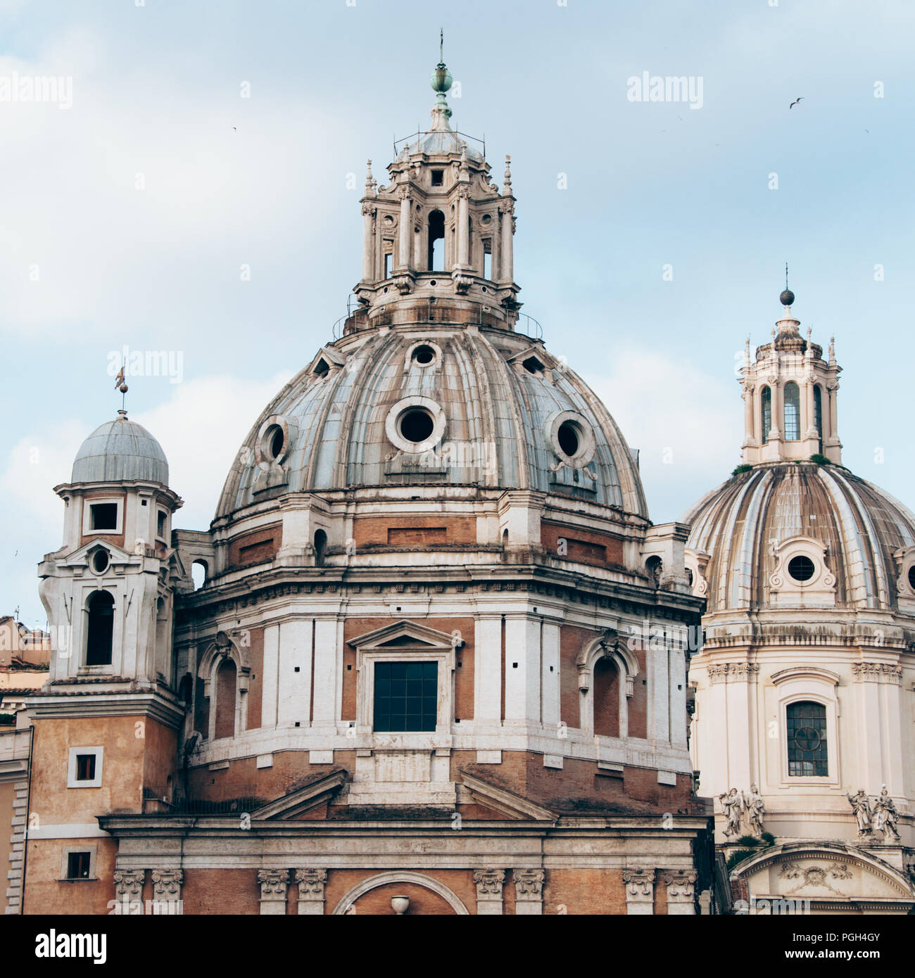 Santa Maria di Loreto church, Rome, Italy Stock Photo - Alamy
