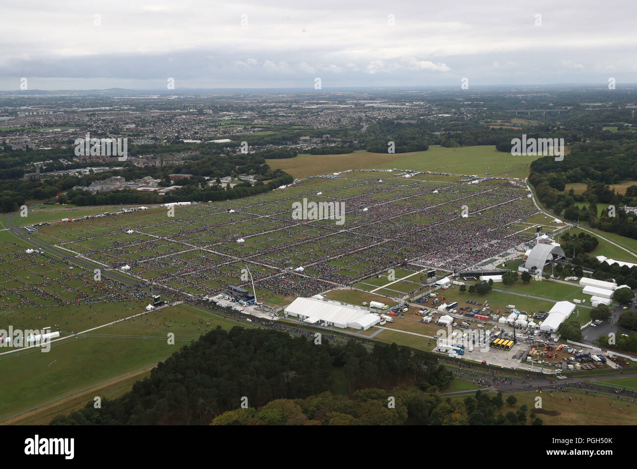 Phoenix Park Dublin Aerial
